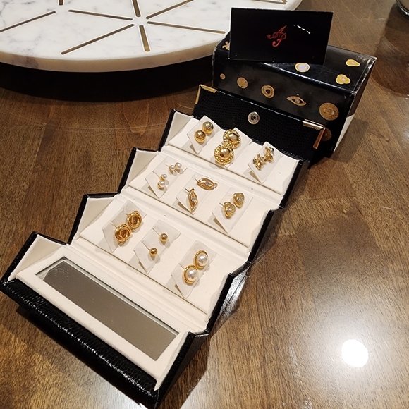 Andre Piasso | Jewelry | Vintage Stud Earring Assortment Andre Piasso ...